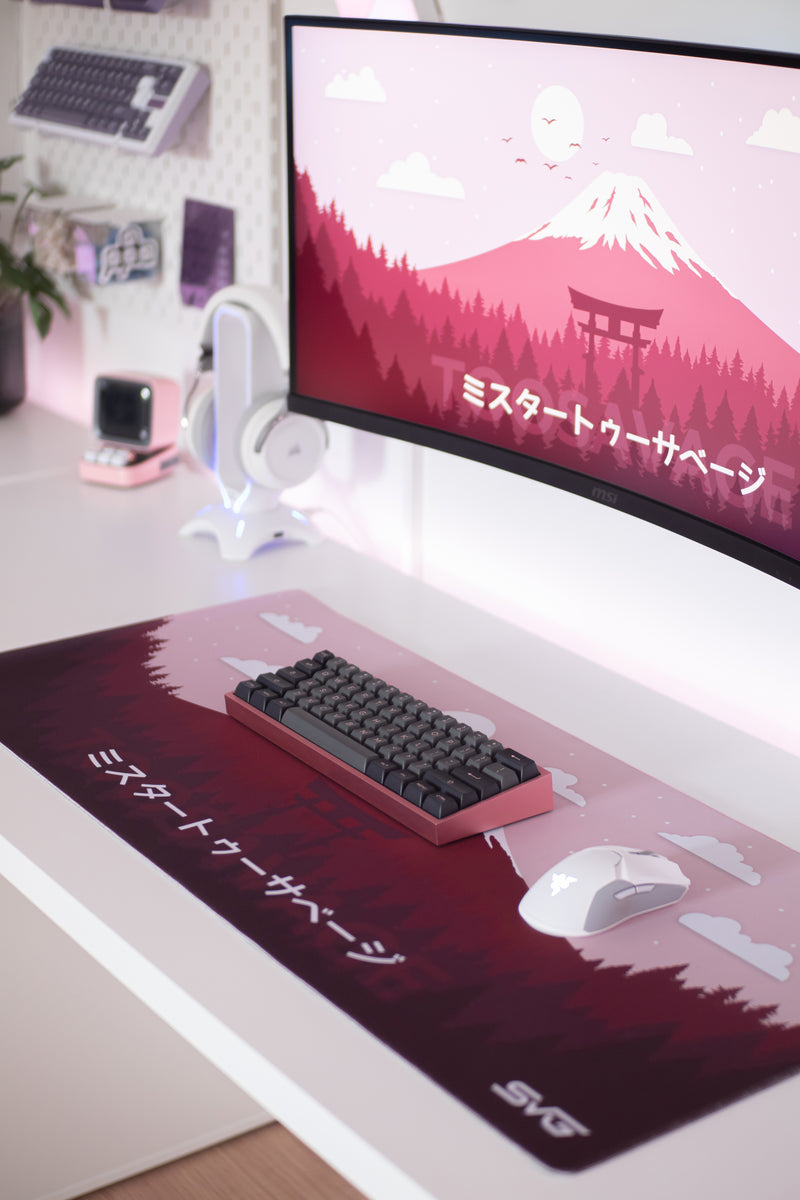 RED YAMA MOUSEPAD – TOOSAVAGE